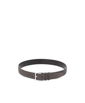Orciani Logo Buckle Belt