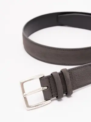 Orciani Logo Buckle Belt