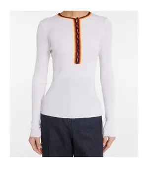 Gabriela Hearst Half-button Knit Sweater