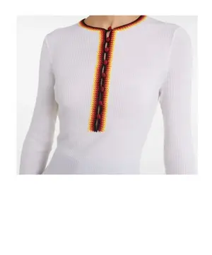 Gabriela Hearst Half-button Knit Sweater