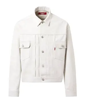Junya Watanabe X Levi's Long-sleeved Denim Jacket - White