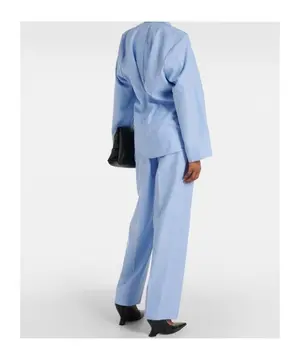 Victoria Beckham Shawl Virgin Wool Shirt
