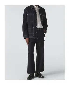 Junya Watanabe X Carhartt Long-sleeved Denim Jacket
