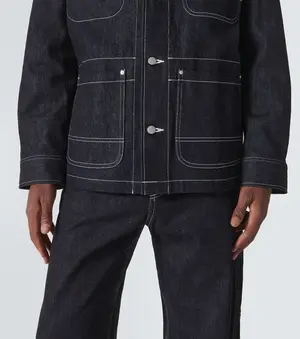 Junya Watanabe X Carhartt Long-sleeved Denim Jacket