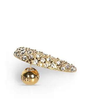 MARINE SERRE Rhinestone Decorated Single Earring