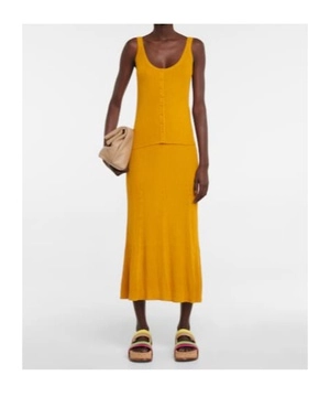 Gabriela Hearst Knitted Midi Skirt