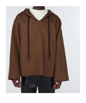 Nanushka Moshe Wool And Silk Hoodie