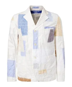 Junya Watanabe Single-breasted Blazer - White