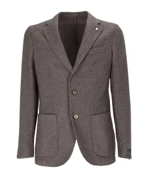 LUBIAM Long-sleeve Blazer - Black
