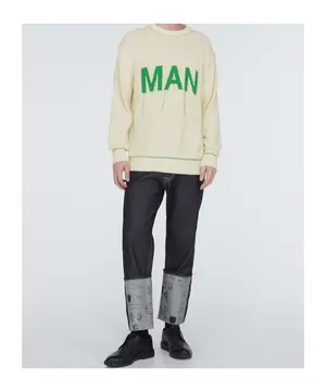 Junya Watanabe Crew Neck Long-sleeved Sweater