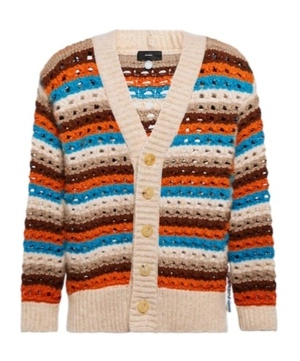 Alanui Dancing Light Crocheted Wool-blend Cardigan