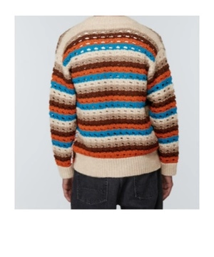 Alanui Dancing Light Crocheted Wool-blend Cardigan