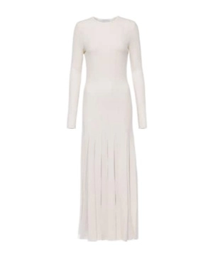 Gabriela Hearst Long-sleeved Dress - White