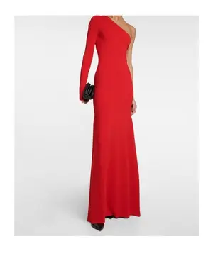 Victoria Beckham One-shoulder Long Dress