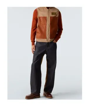 Junya Watanabe Logo Zip-up Vest