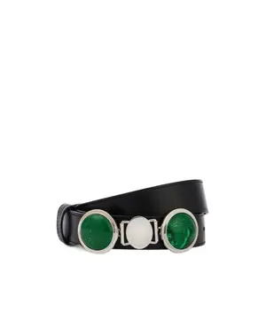 Gabriela Hearst Grange Belt - Black