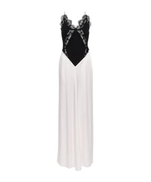 Victoria Beckham Lace-trimmed Dress - White