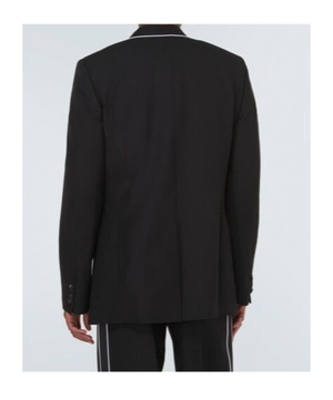 WALES BONNER Rise Double-breasted Wool Blazer