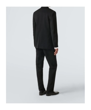 JIL SANDER Satin-trimmed Wool Blazer