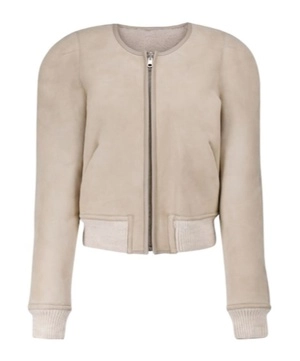 Isabel Marant Étoile Boden Reversible Shearling Jacket - Beige