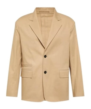 LANVIN Deconstructed Cotton-blend Blazer - Nude