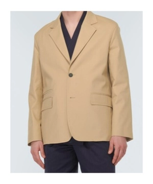 LANVIN Deconstructed Cotton-blend Blazer