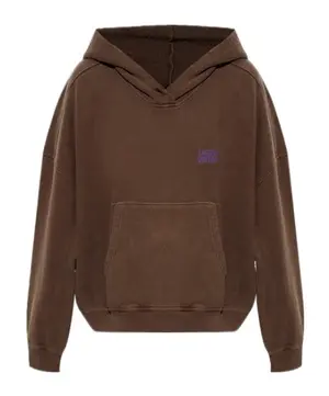 American Vintage Long-sleeved Hooded Sweatshirt With Pockets