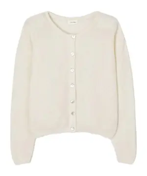 American Vintage Long-sleeved Knitwear - Blanc