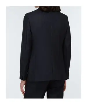 Comme Des Garçons Zipper-decorated Suit Jacket