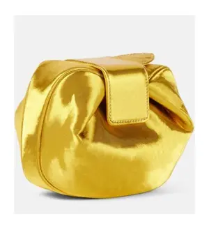 Gabriela Hearst Soft Demi Satin Clutch