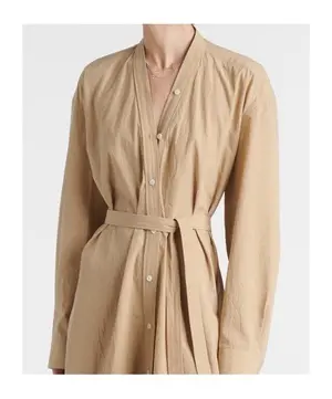 LEMAIRE Belted Shirt Dress