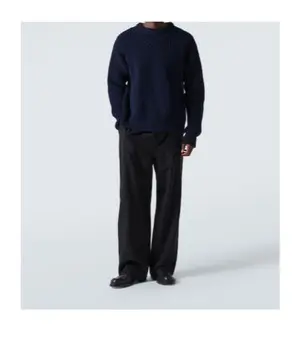 JIL SANDER Oversized Virgin Wool Sweater