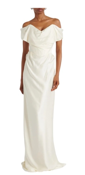 VIVIENNE WESTWOOD Off-the-shoulder Corset Dress