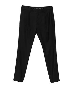 DONDUP Casual Pants With Belt Loops - Black