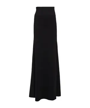 Victoria Beckham High-waisted Midi Skirt - Black