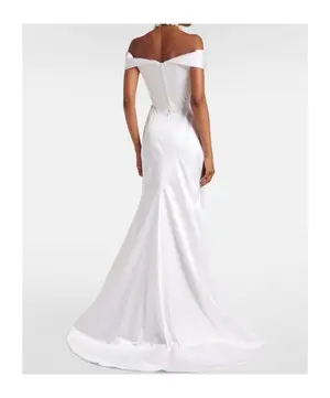 VIVIENNE WESTWOOD Nova Cora Satin Corset Gown - White