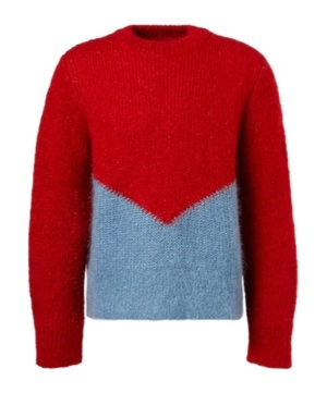 JIL SANDER Mohair-blend Sweater - Red