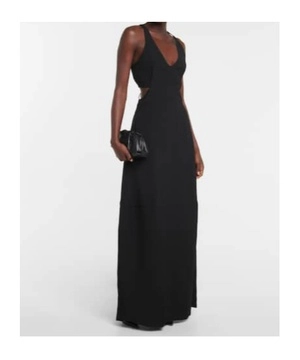 Victoria Beckham Maxi Dress With Cut-outs And Open Back