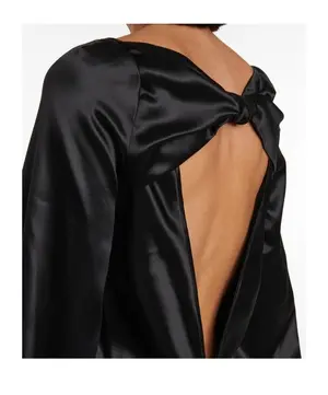 Gabriela Hearst Satin Midi Dress