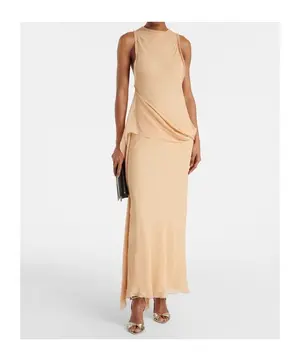 Victoria Beckham Draped Silk Gown