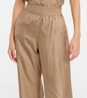 Gabriela Hearst Wide-leg Elasticated Waistband Pants