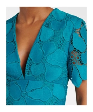 Elie Saab Deep V-neck Dress