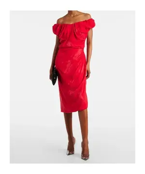 VIVIENNE WESTWOOD Ginnie Jersey Midi Dress