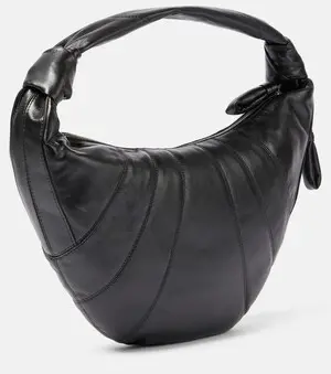 LEMAIRE Fortune Croissant Leather Shoulder Bag