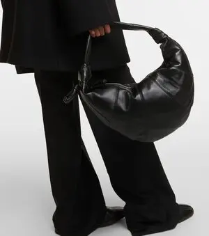 LEMAIRE Fortune Croissant Leather Shoulder Bag