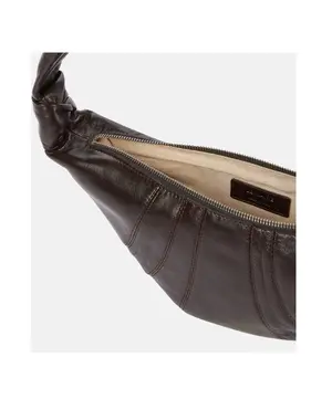 LEMAIRE Croissant Small Leather Shoulder Bag