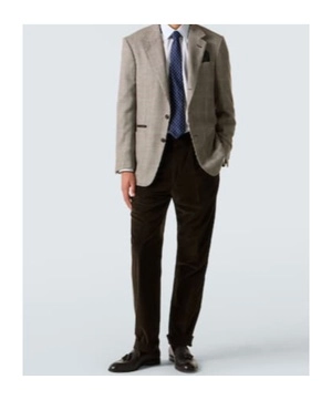 Dunhill Checked Wool And Cashmere Blazer