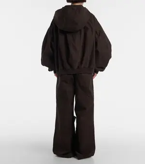 Attico Cotton Gabardine Bomber Jacket