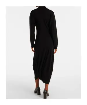 LEMAIRE Draped Crepe Jersey Maxi Dress