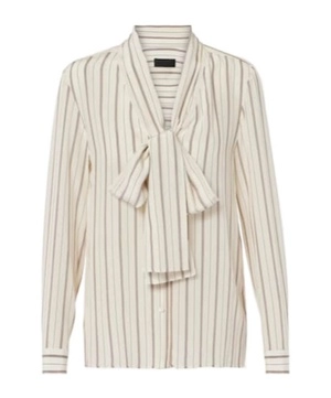 NILI LOTAN Striped Shirt - White